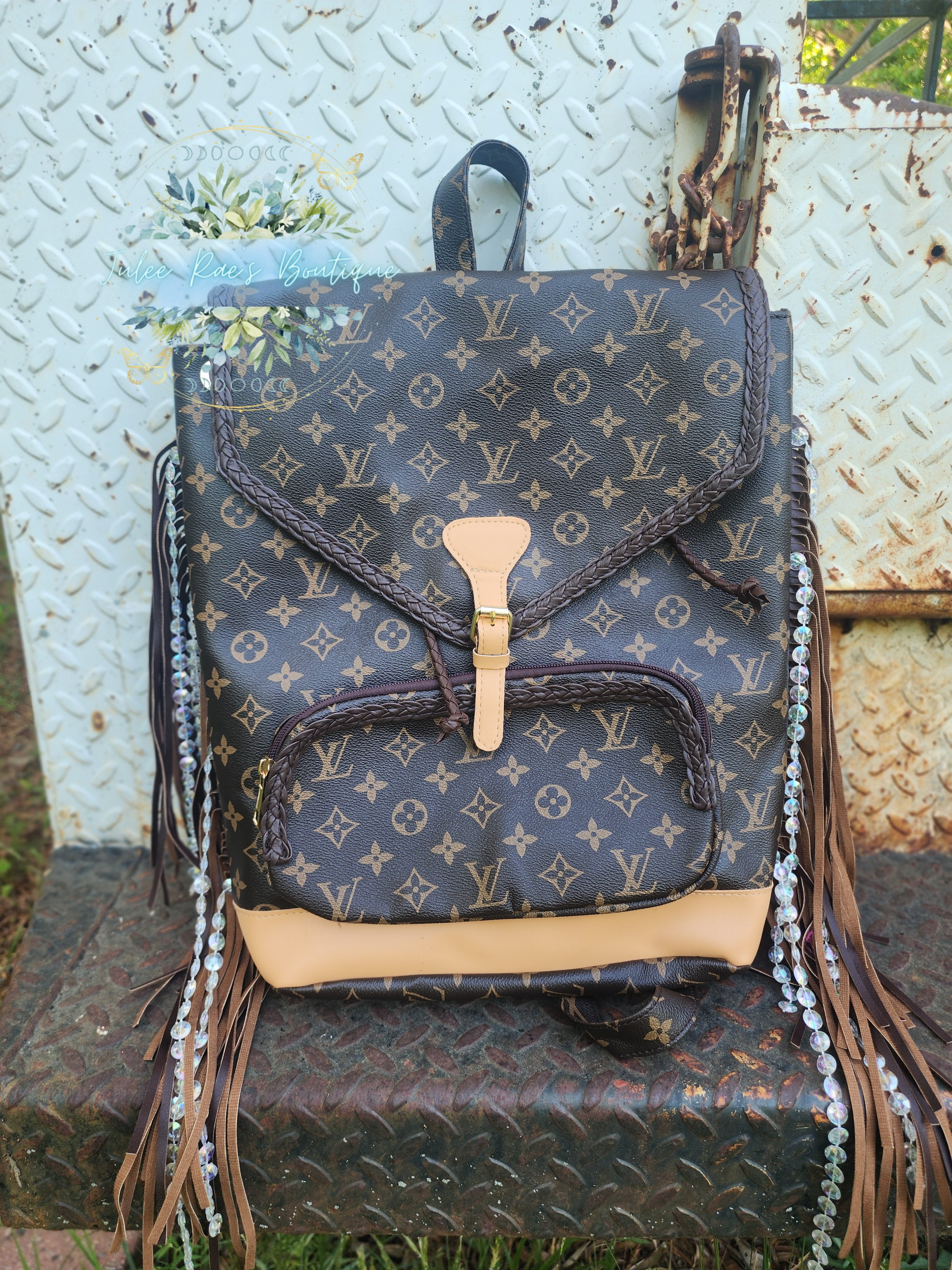 Western Fringe Backpack – Julee Rae's Boutique
